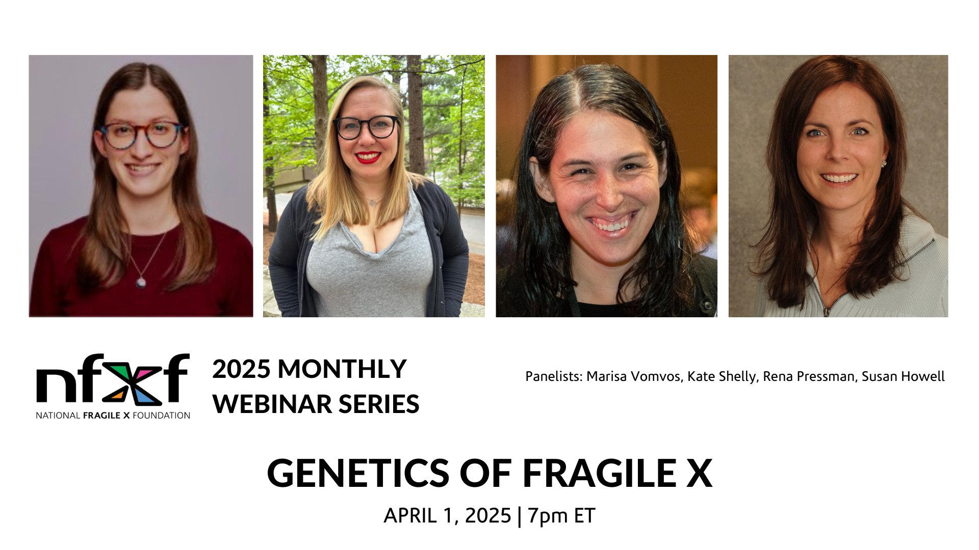 Webinar Series - NFXF 2025 Genetics of Fragile X