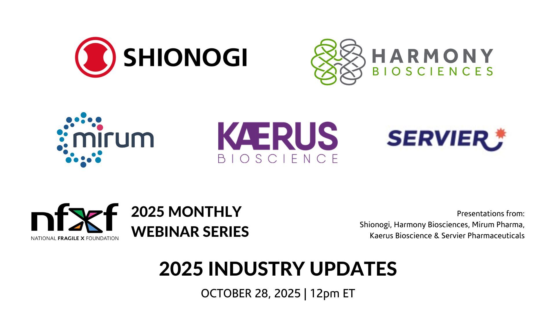 2025 Webinar Series: Industry Updates